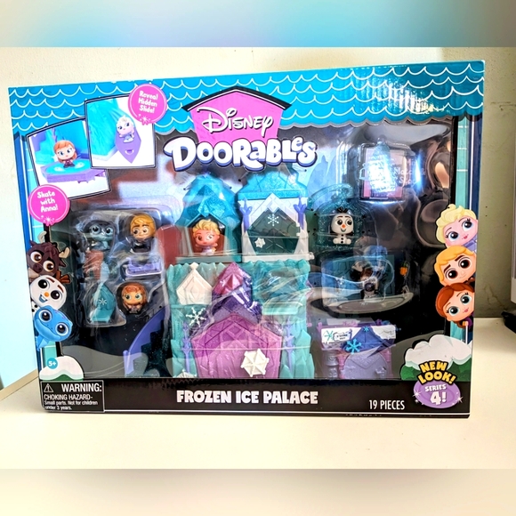 Disney | Toys | Rare Nib Disney Doorables Deluxe 5 Piece Frozen Ice ...